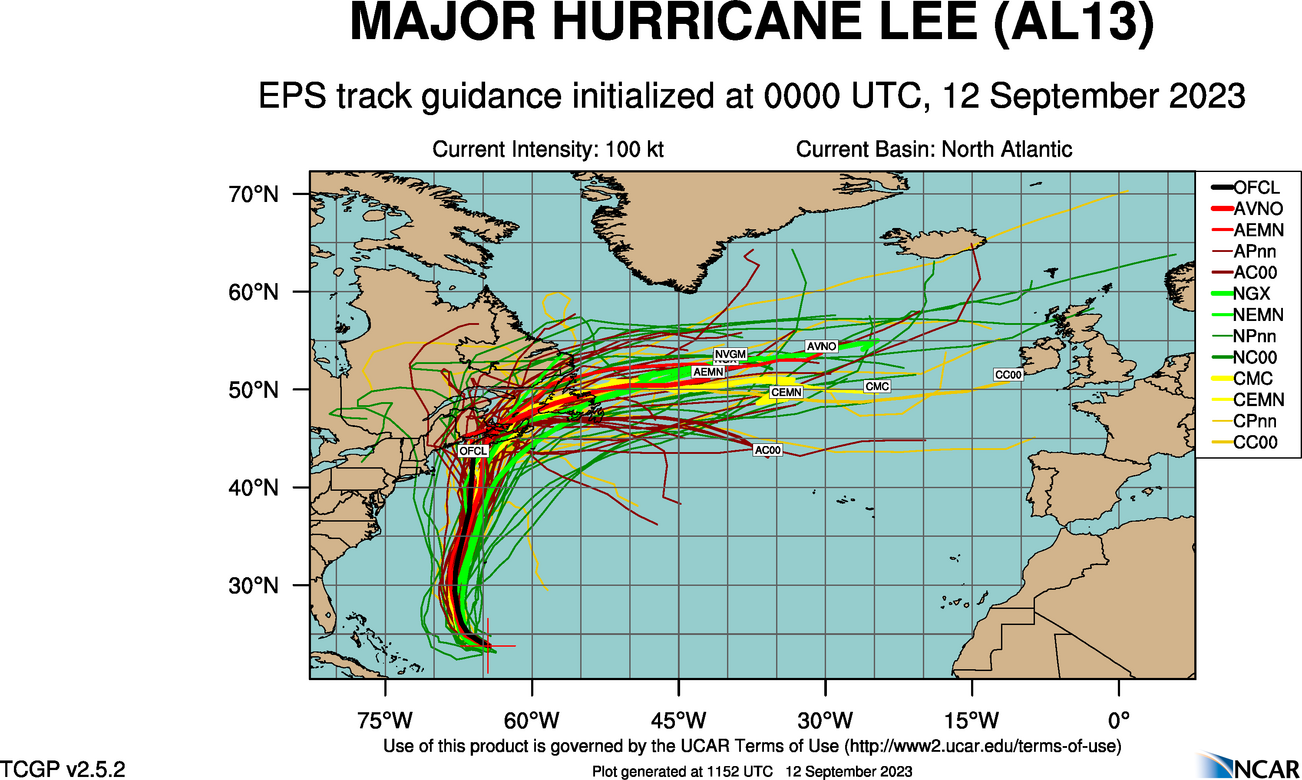 Meteorologists on Hurricane Lee's projected path and timeline
